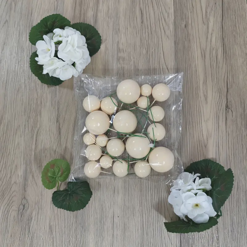 Beige Cake Balls - Packet of 20 – The Cake Shop
