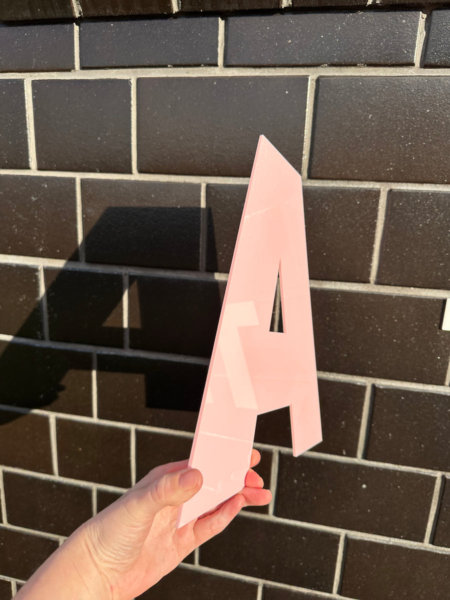 Acrylic Letter Stencil/Template (multiple sizes) – The Cake Shop