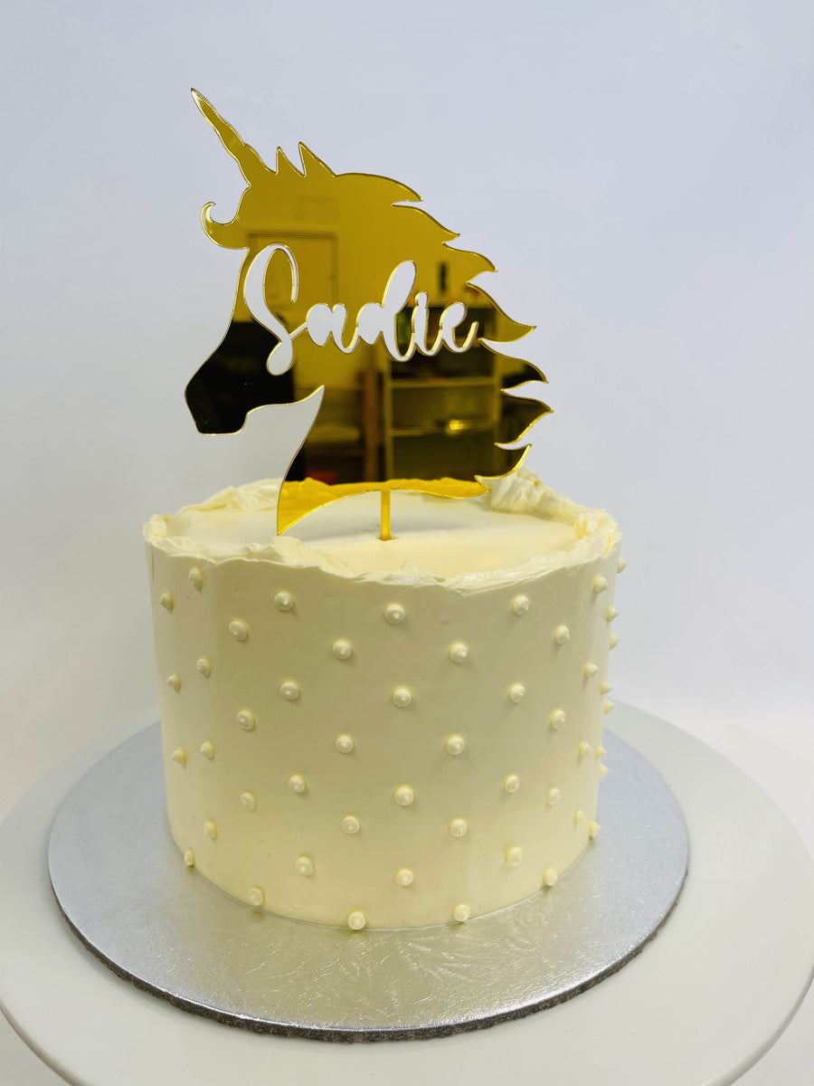 Unicorn Head Topper – The Cake Shop