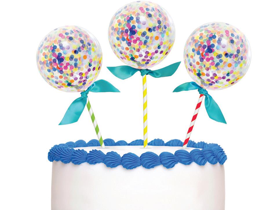 Mini Balloon Cake Toppers – The Cake Shop